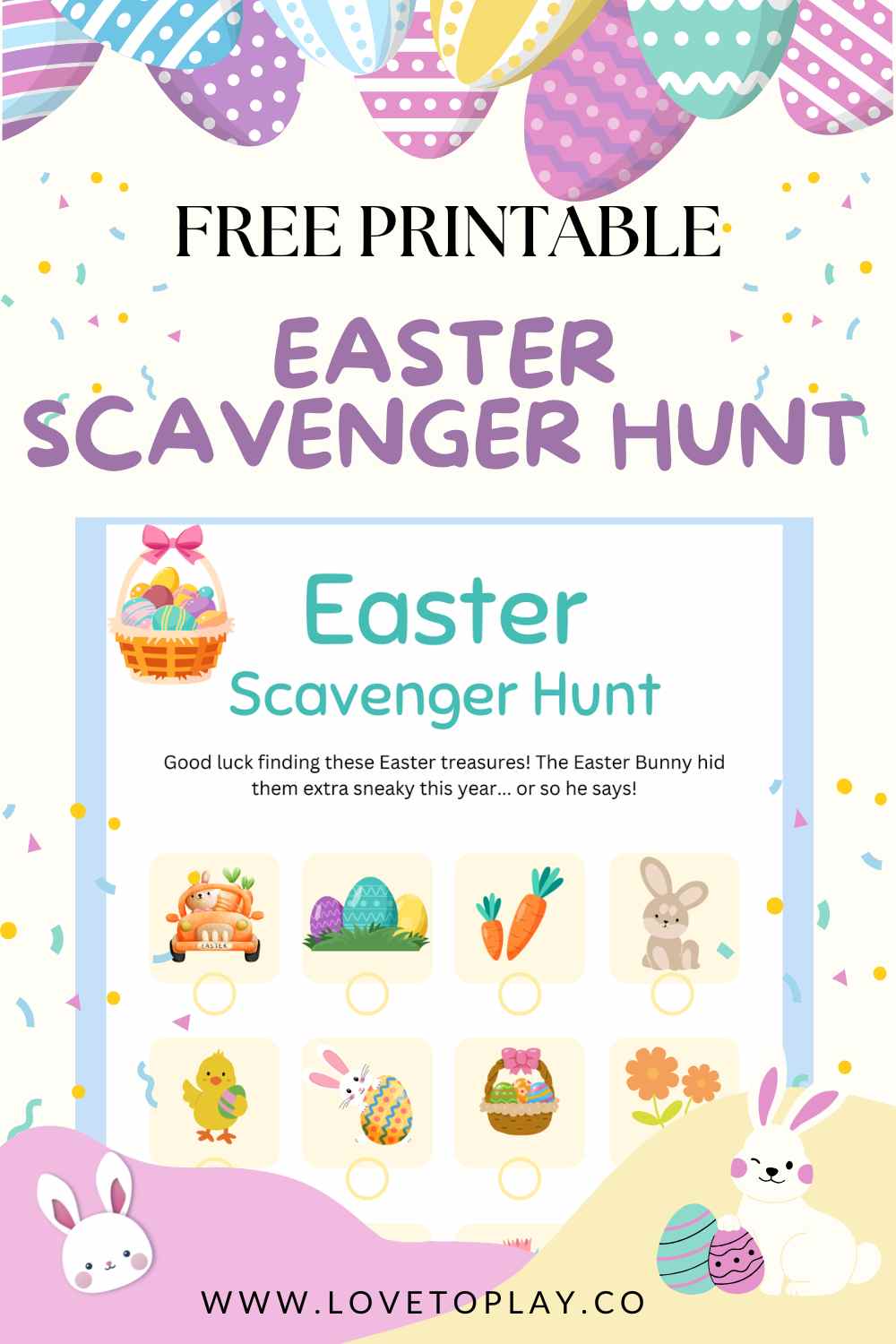 Easter Scavenger Hunt